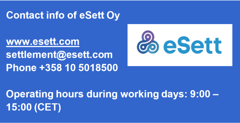 Handbook | Nordic Imbalance Settlement Model | eSett